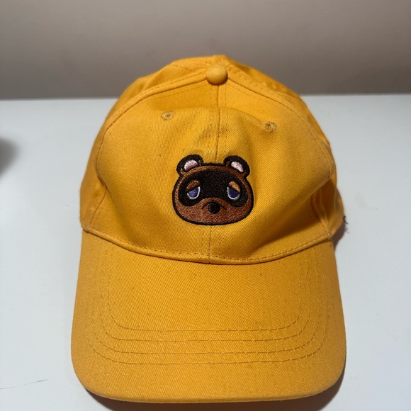 Accessories | Nintendo Animal Crossing Tom Nook Yellow Baseball Cap Hat ...